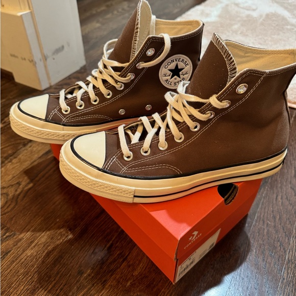 Converse | Shoes | Converse Chuck 7 Hightops Brown | Poshmark